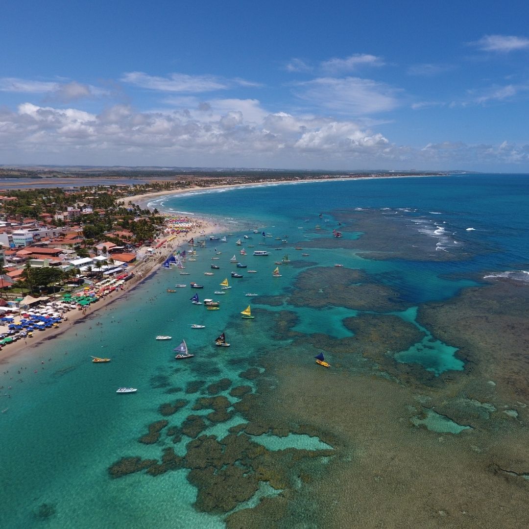 As melhores praias de Porto de Galinhas